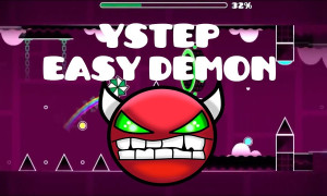 Play Geometry Dash yStep - Crazy Cattle 3D